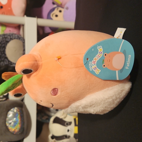 Squishmallows | Toys | Squishmallows Fatima The Peach Frog 8 | Poshmark